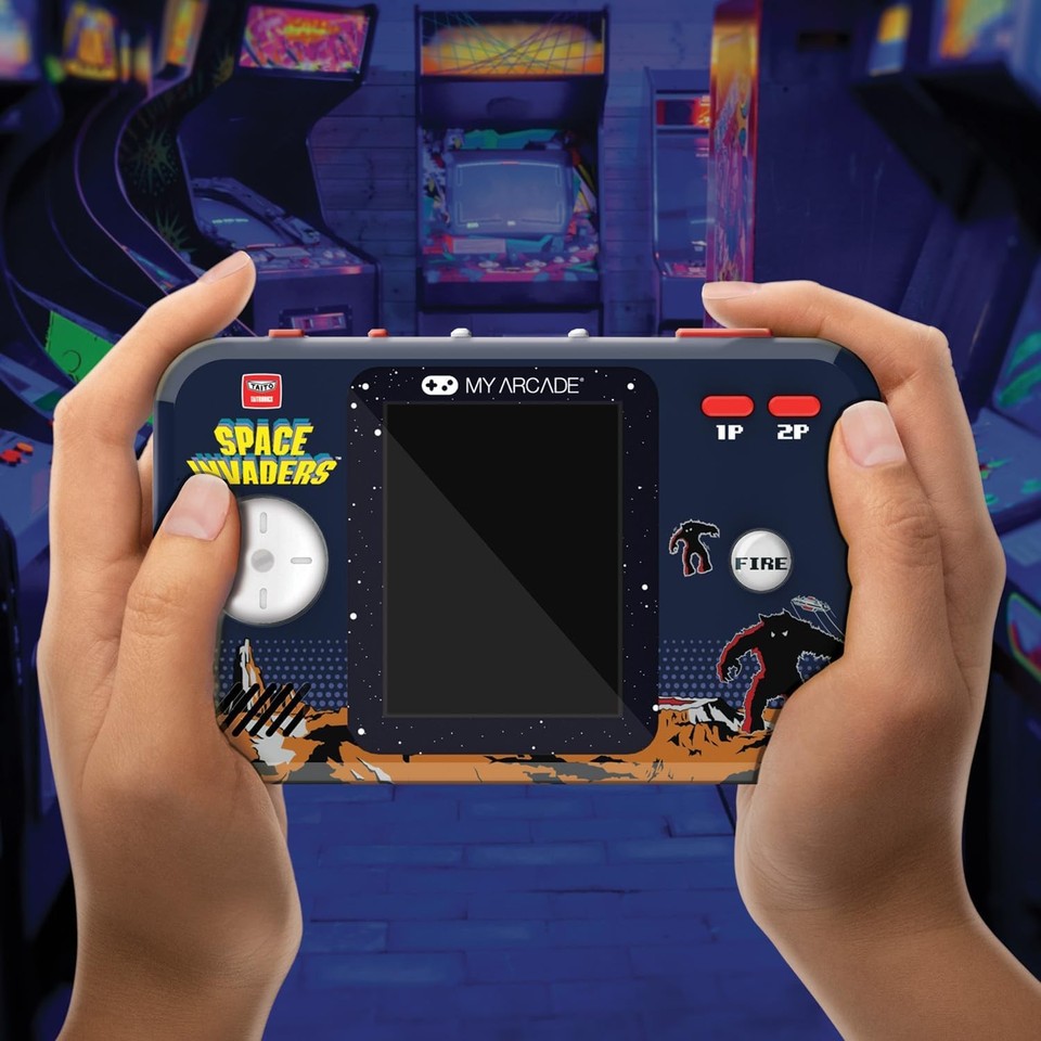 My Arcade Space Invaders Pocket Player Pro Handheld Portable Gaming ...