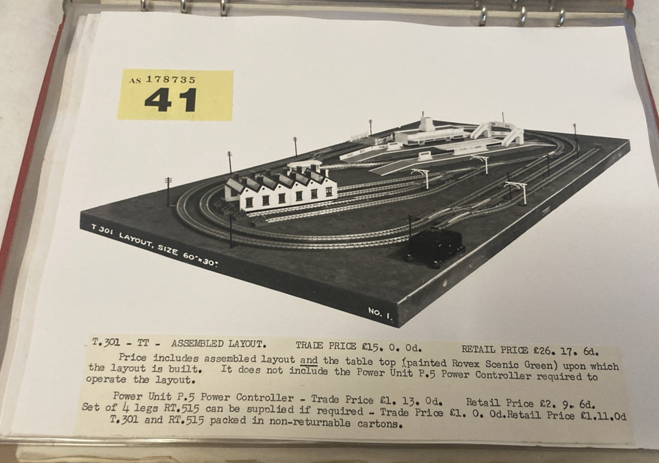 Triang Railways Assembled Layout Photo And Details - T.301 - From 1958 ...
