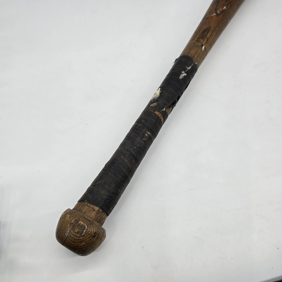 Vintage Spalding Mushroom Baseball 34" Bat Wooden Antique Late 1800s ...