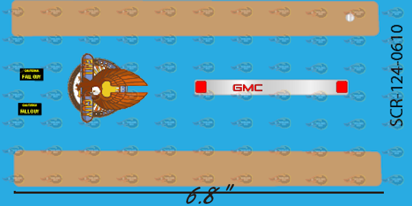 1/24 Chevy Truck "Fall Guy" Decal Set SCR-124-0610 | eBay