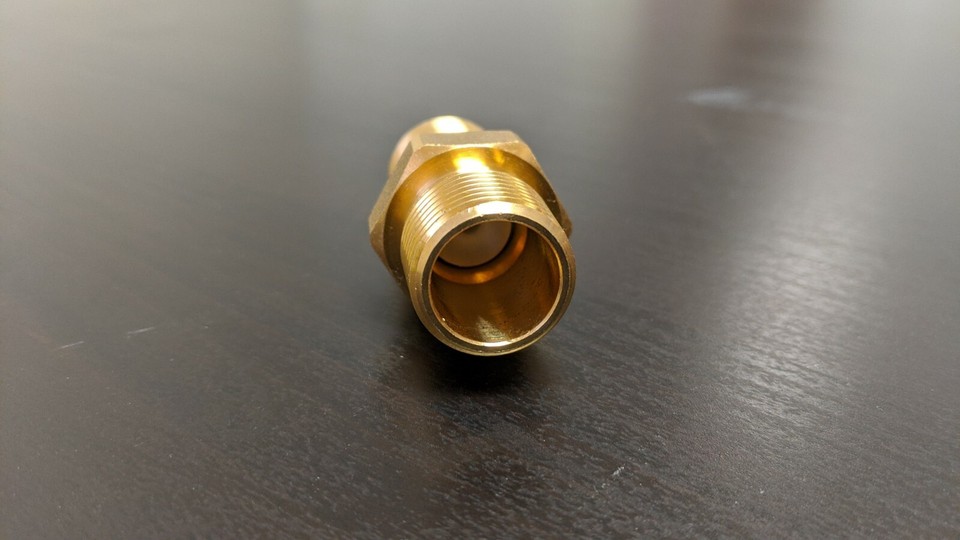 Brass Water Backflow Preventer Check Valve 1/2" Male Thread RV Camper ...