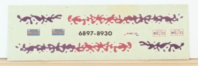 Model kit Decal Sheet Misc unused P6 | eBay