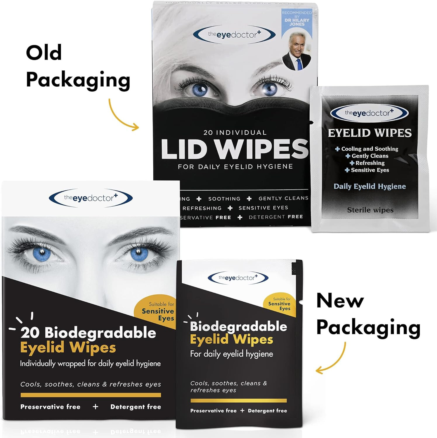 The Eye Doctor Eyelid Wipes – 20 x Single use Eyelid Wipes | eBay UK