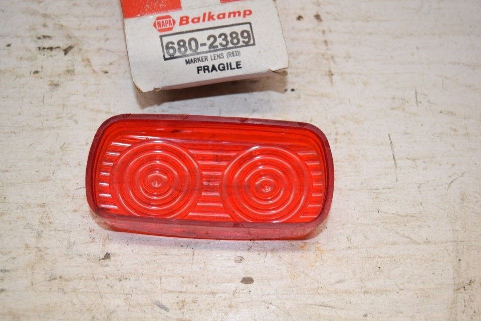 Vintage Balkamp 680-2389 Tail Light Lens -C83 | eBay