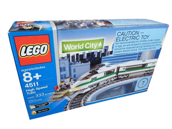 LEGO World City: High Speed Train (4511) for sale online | eBay