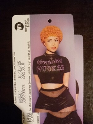 Ice Spice Limited edition Nyc metrocard Y2k Album Release- Reloadable ...