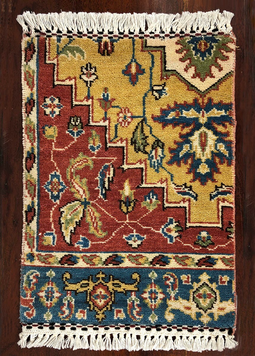 Wool Table Mats For Kitchen Handmade Red Rug Indoor & Outdoor Oriental ...