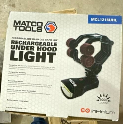 Matco Tools 12V & 16V CORDLESS INFINIUM™ RECHARGEABLE UNDER HOOD LIGHT ...