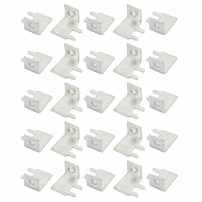 25 Pcs M3 2P Type 2 Side Face Snap in Screw Terminal Block Terminals ...