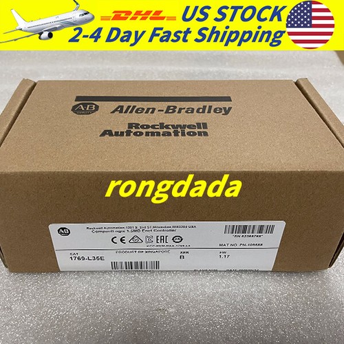New Sealed 1769-L35E SER B Allen-Bradley CompactLogix 1.5 MB ENet ...