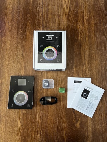 Nicolaudie Stick DE3 DMX Wall Controller New Open Box With Micro SD ...