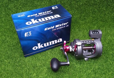 Okuma Cold Water Line Counter Reel 203D Left Hand, Ladies Edition - CW ...