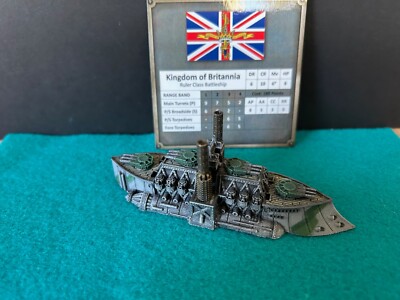 Spartan Games Kingdom of Britannia Ruler Class Battleship-Painted ...