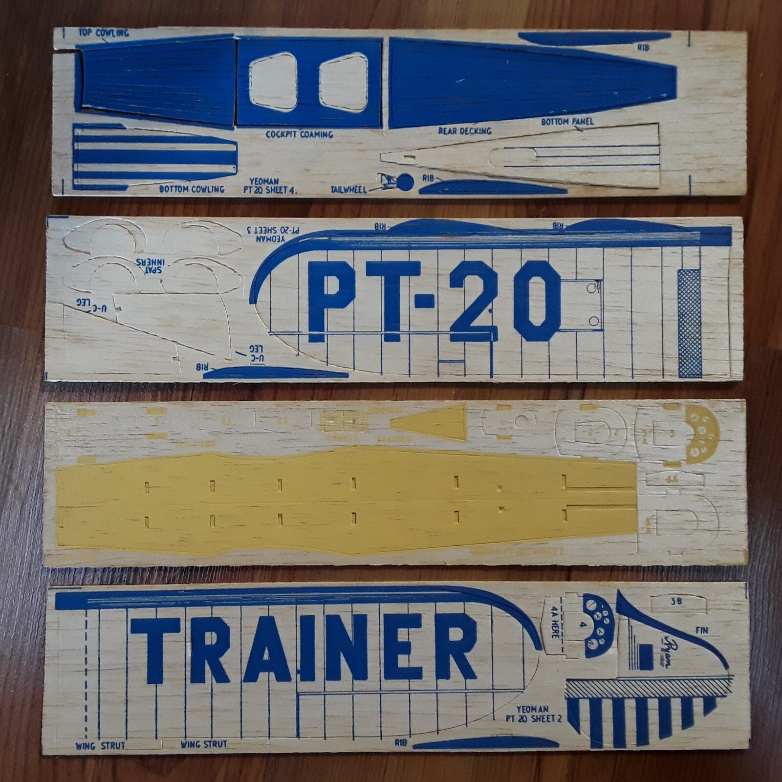 Vintage Hales Frogflite Rubber Powered Model Airplane Kit #FF105 Ryan ...