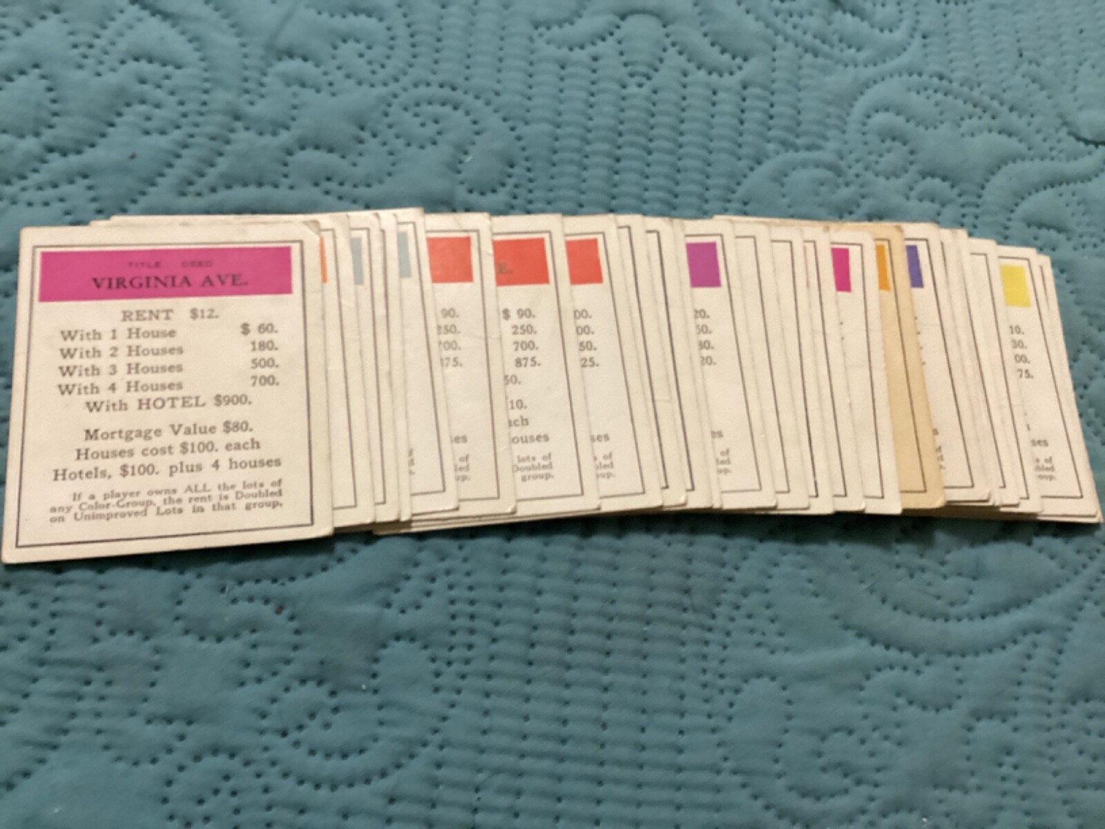 Vintage Monopoly Popular Edition Board Game-Green Box,1951/NO ...