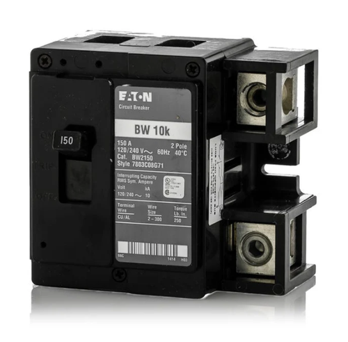 Eaton BW2150 2P 150A Main Circuit Breaker 786676460408| eBay