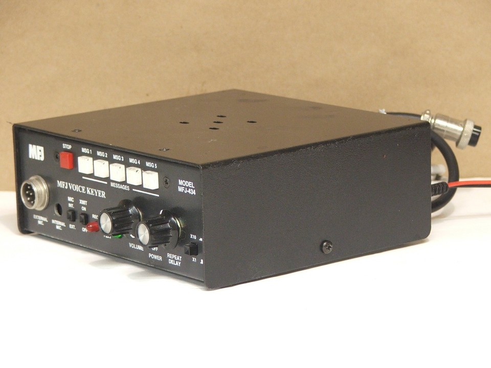 MFJ-434 Voice Contest Keyer - WORKS GREAT - With Manual | eBay