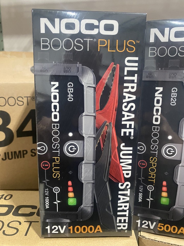 NOCO GB40 Genius Boost Plus 1000A Amp 12V UltraSafe Lithium Jump ...