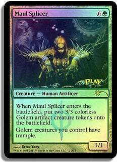 Maul Splicer (WPN) FOIL Promo NM Creature Special MAGIC GATHERING CARD ...