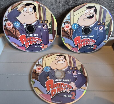American Dad! - Volume 2 ,DVD, Discs Only In Plastic Sleeve | eBay UK