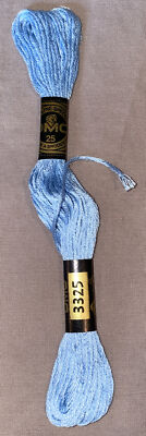 DMC Embroidery Floss #3325 Blue Made in France | eBay