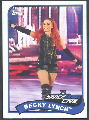 2018 Topps Heritage WWE Becky Lynch #10 Wrestling Card MINT NXT | eBay