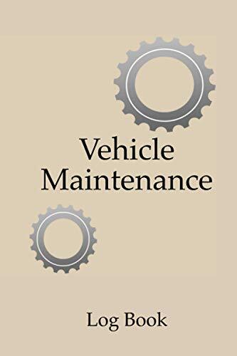 Vehecle Maintenance Log Book Car Auto Record Book Service and Repair ...