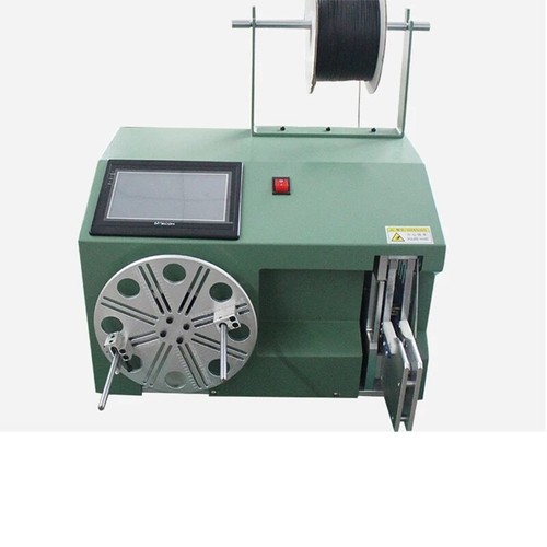 Cable Wire Coil Winding Binding Machine Touch Screen USB Data Winding ...