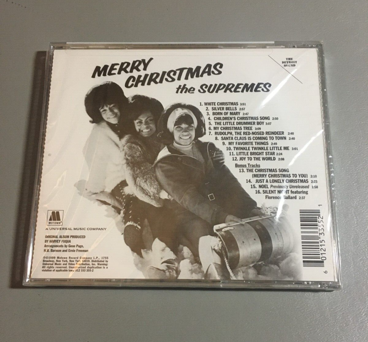 New! Merry Christmas The Supremes CD 1965 Motown Records Sealed - Ships ...