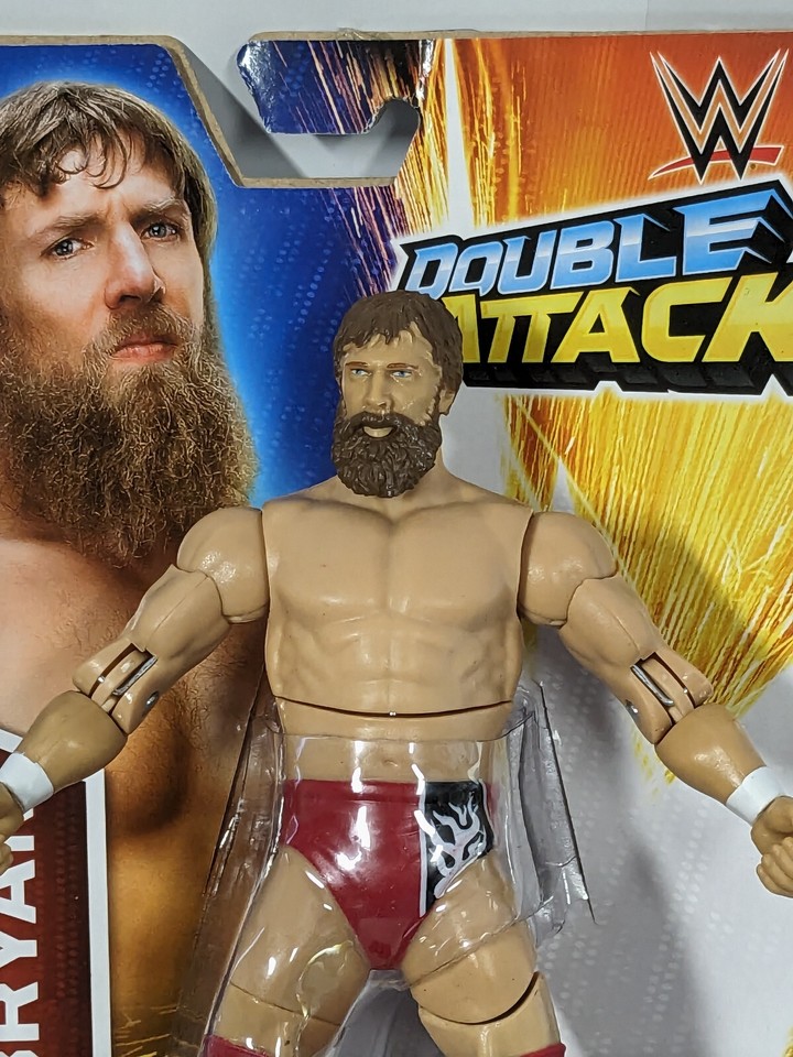 Wwe Double Attack Daniel Bryan Action Figure Mattel CDJ66 K22 | eBay