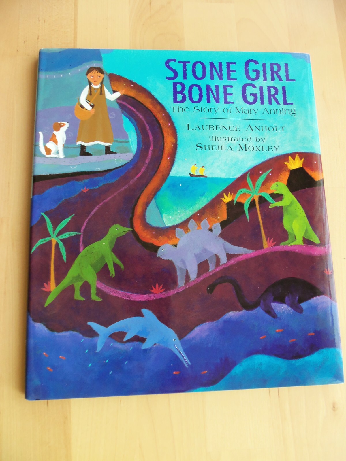 Stone Girl Bone Girl The Story of Mary Anning L Anholt Signed & Poss ...