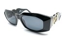 RARE Gianni Versace Mod.414/B Col.N52 Black Silver Vintage Sunglasses ...