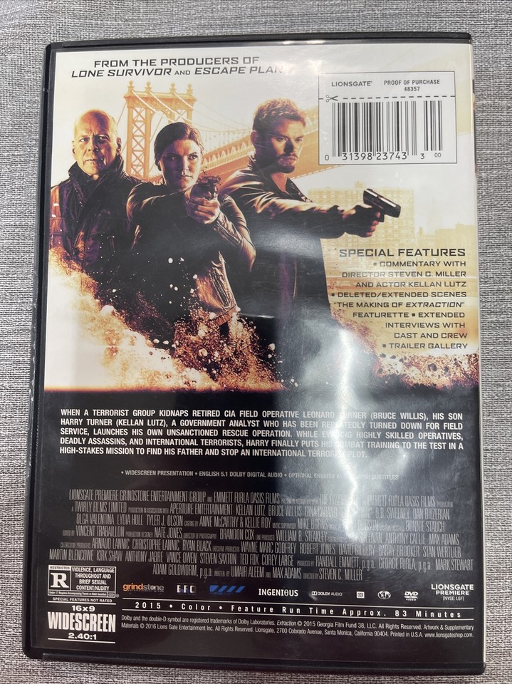 Extraction (DVD, 2015) - Previously Rented | eBay