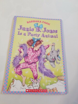 Junie B. Jones: Is a Party Animal No. 10 by Barbara Park (1997 ...