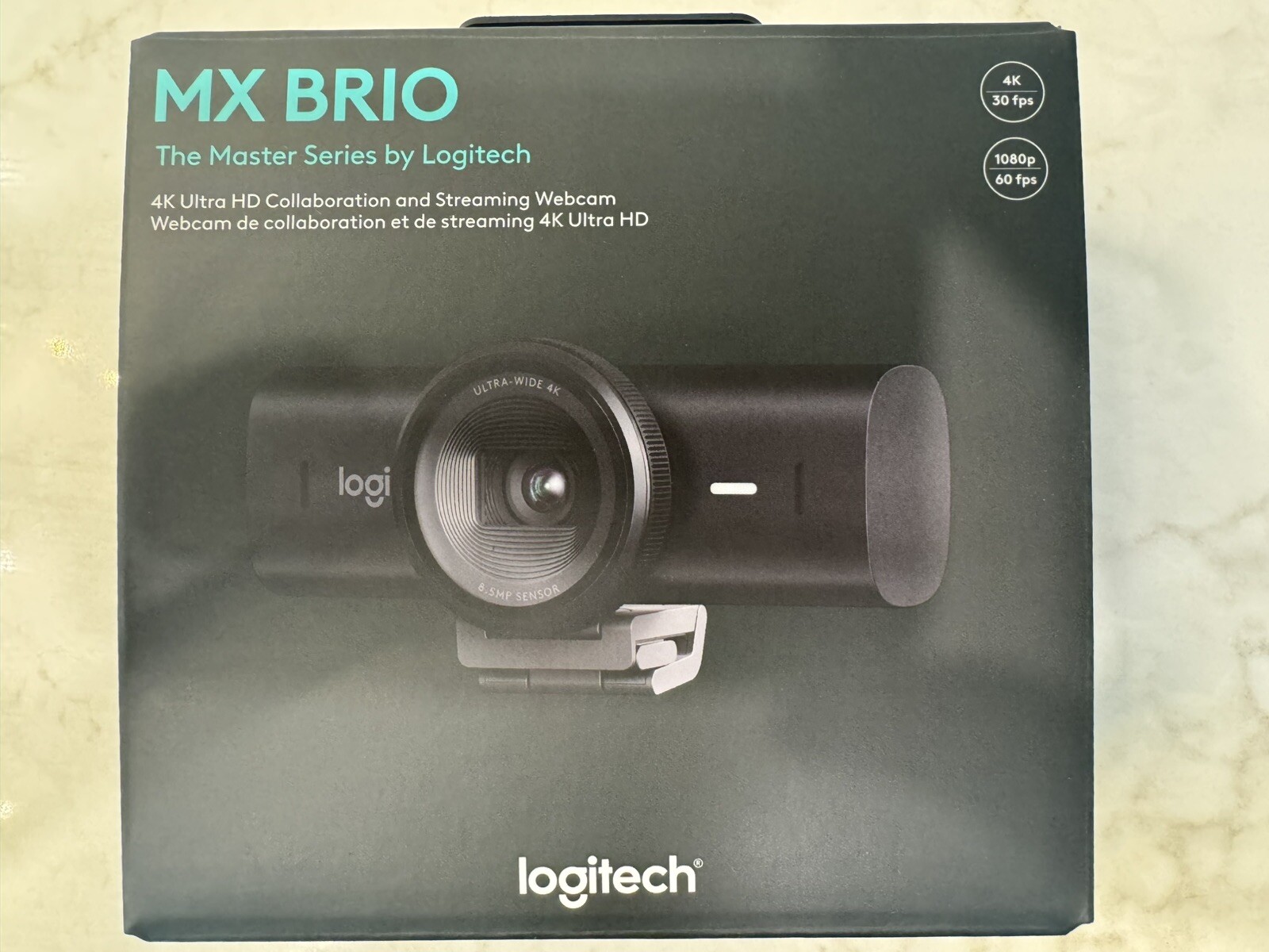 Logitech MX Brio Ultra HD 4K Video Conference Gaming and Streaming ...