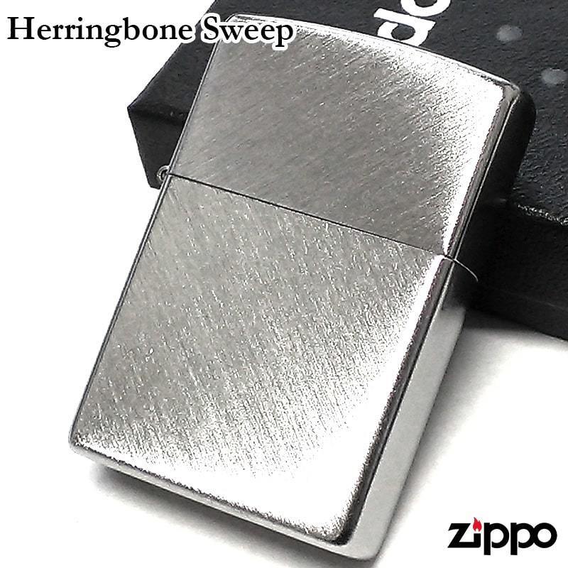 Zippo Lighter Simple Zippo Herringbone Sweep Silver Silver Chrome ...
