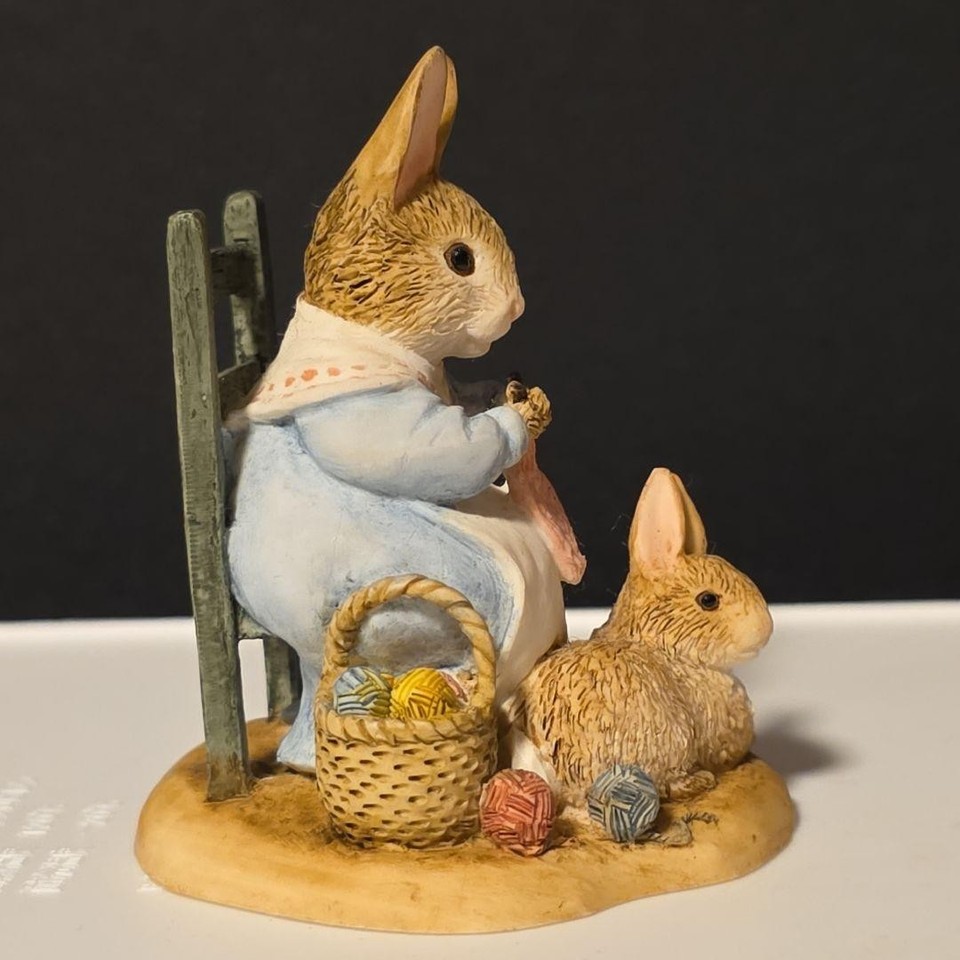 Mrs. Rabbit Flopsy Bunny Peter Rabbit Figurine Figure Retro Rare | eBay ...