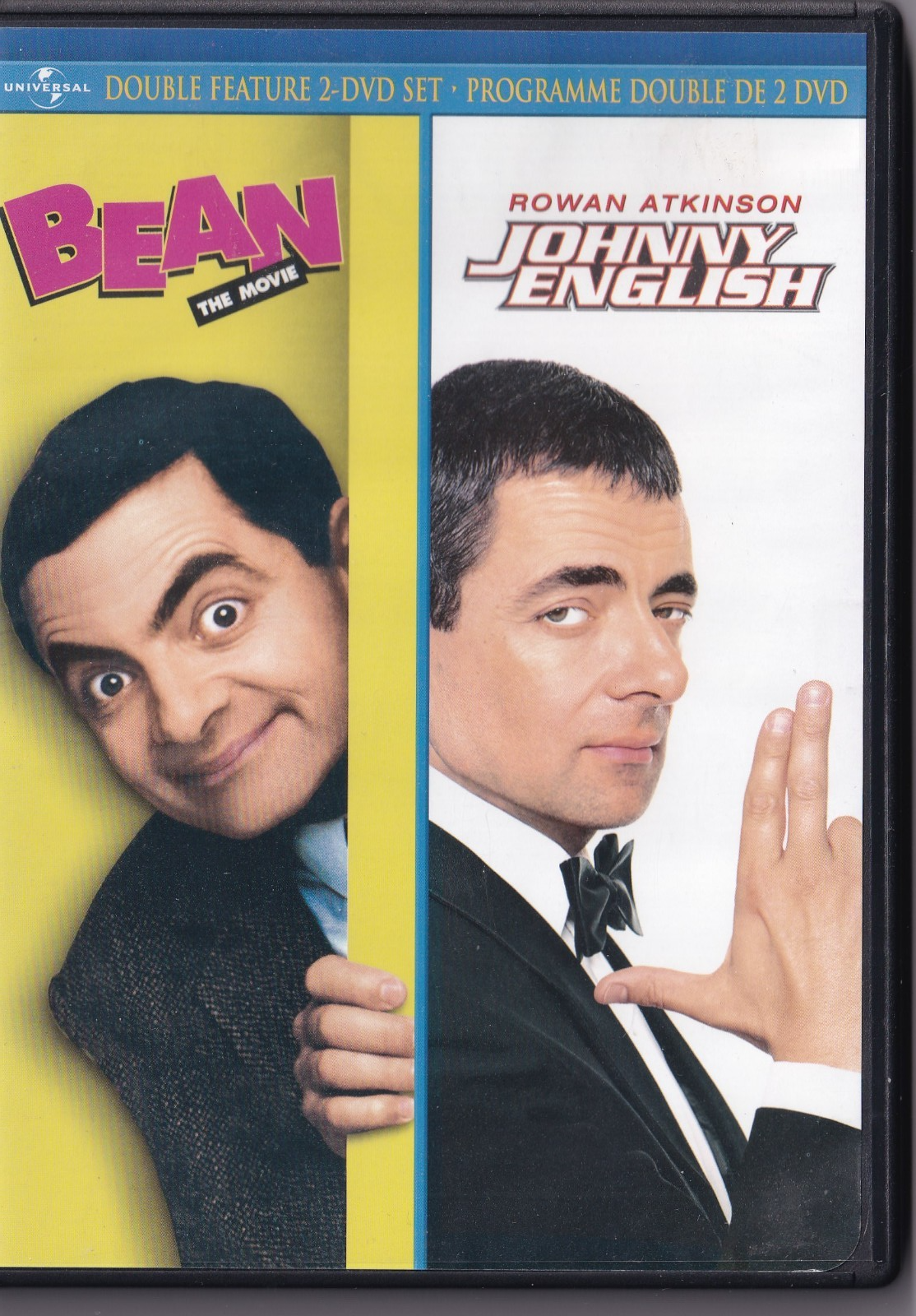 ROWAN ATKINSON DOUBLE FEATURE - BEAN THE MOVIE & JOHNNY ENGLISH - 2 DVD ...