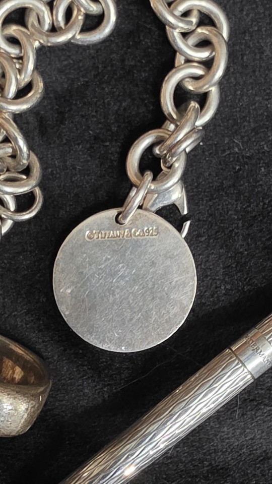 TO USE OR SCRAP TIFFANY & CO. STERLING 61 GRAMS SILVER GROUP | eBay