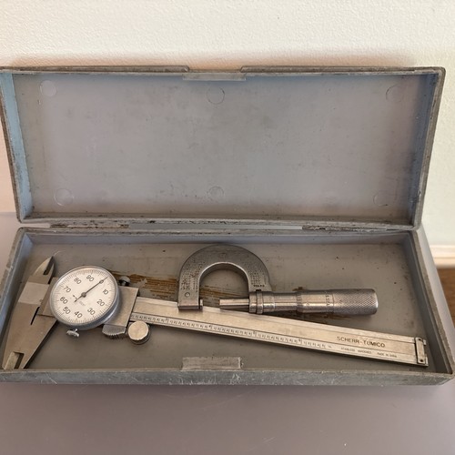 0-6" Dial Calipers Scherr-Tumic & Brown & Sharpe Micrometer - Pre-Owned ...