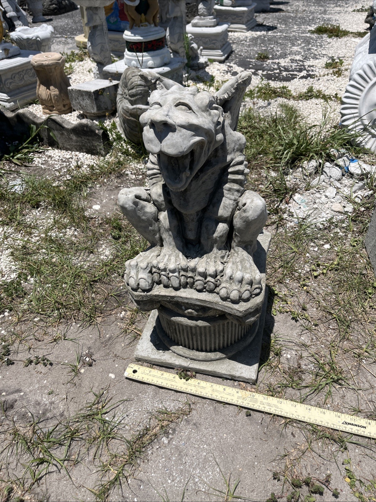 Latex Fiberglass Mold. Make Concrete Or Plaster Gargoyle | eBay