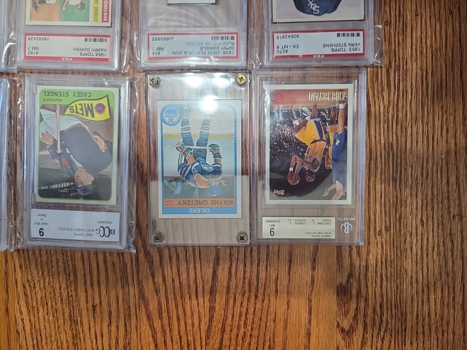 Psa Beckett And Loose Sports Card Lot Of 20 Cards 16 Graded 4 Loose | eBay