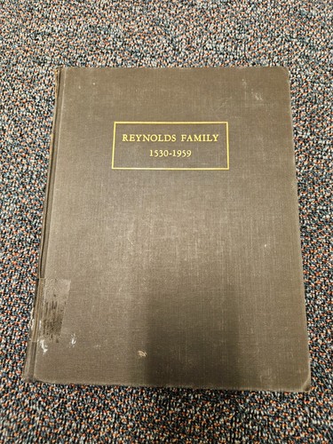 The Reynolds Family: Christopher Reynolds and His Descenants | eBay