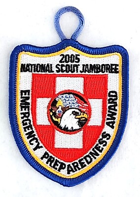 National Jamboree 2005 Emergency Preparedness Award Pocket Patch BSA | eBay