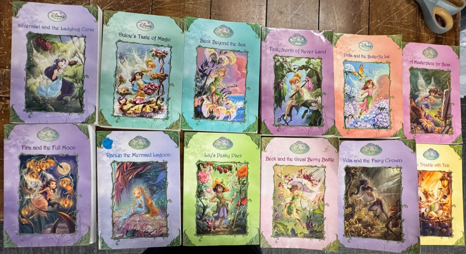 lot of 12 Tales of Pixie Hollow Disney Fairies books 1-12 | eBay