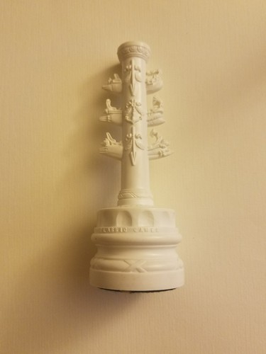 1963 1st Ed. Classic Games Ancient Rome Chess White ROOK Column of ...