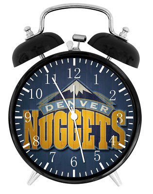 Denver Nuggets Alarm Desk Clock Home or Office Decor F67 Nice Gift | eBay
