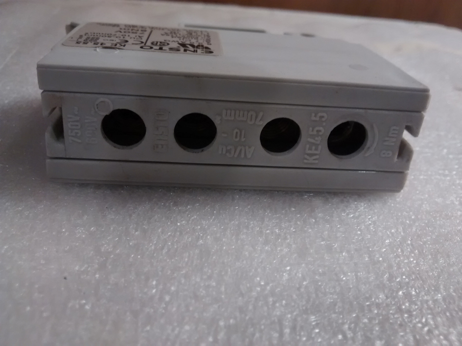 ENSTO KE 45.55 8-2/0 AWG Lug Connector Terminal Block - Fast Shipping ...