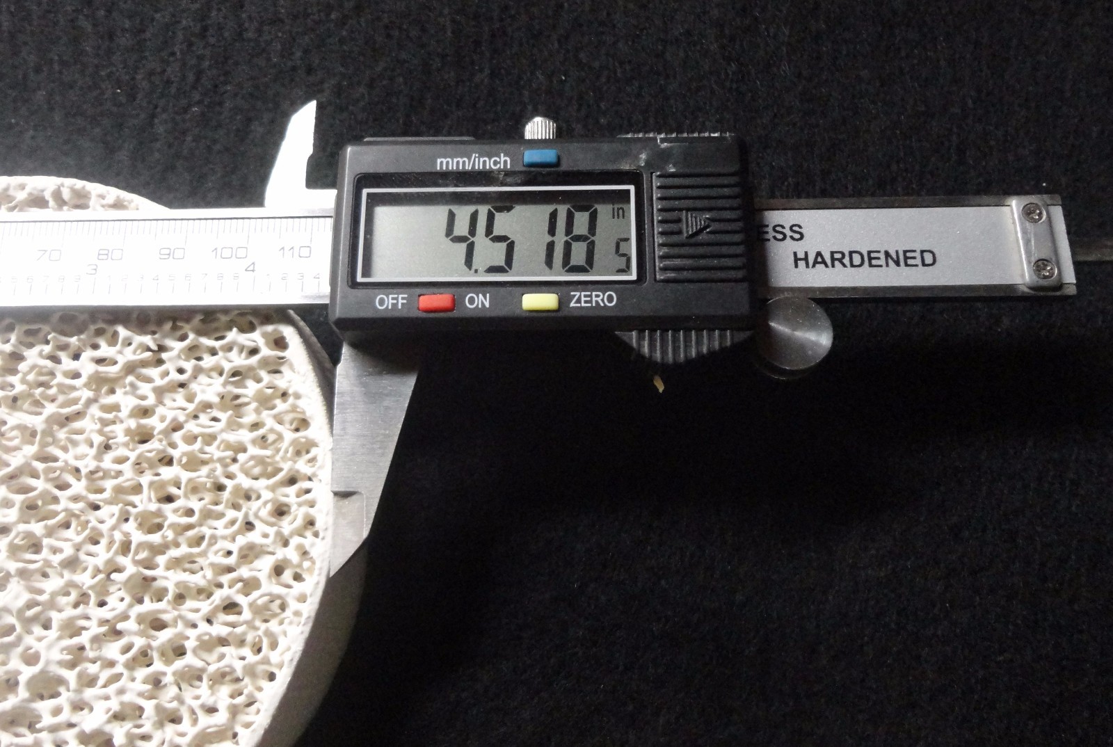 ZIRCONIA RETICULATED SETTER MOLTEN METAL FILTER WIRELESS ELEMENT No ...