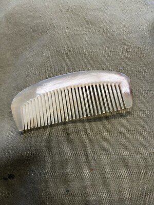 Ww1 Ww2 British German Bone Comb Kit Roll Wash Kit Civil War Vintage ...